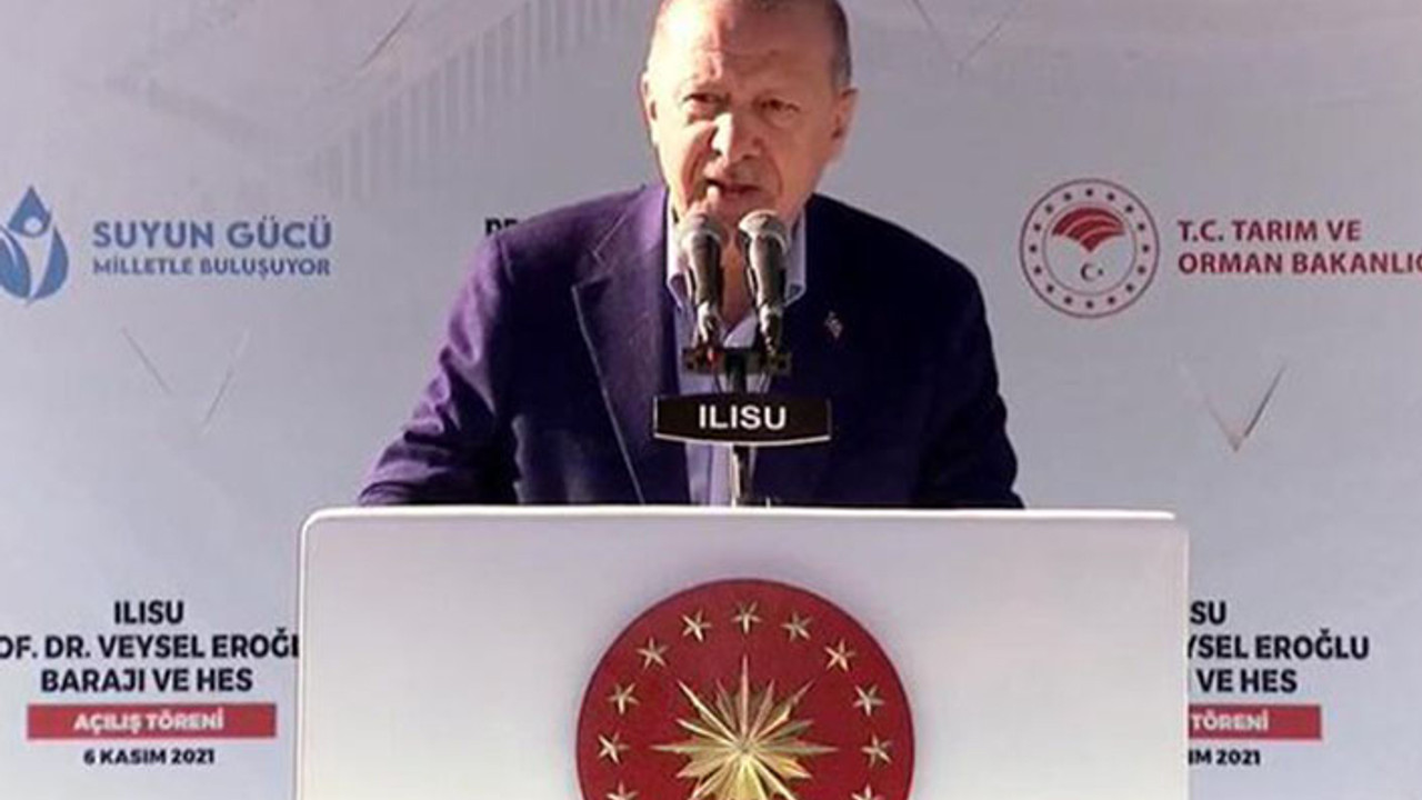 Erdoğan: Türkiye su zengini bir ülke değildir, su stresi çeken ülkeler ...