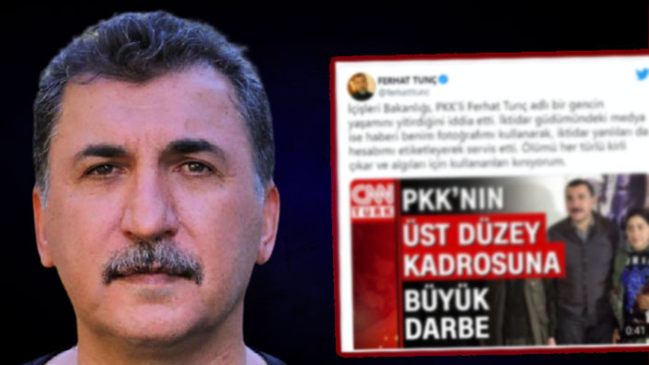 Yandaş CNN Türk 'PKK'lı Ferhat Tunç' diyerek sanatçı Ferhat Tunç'un ...