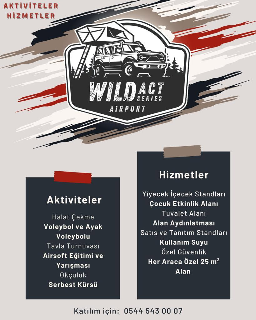 Offroad Kamp ve Karavan tutkunları Cumhuriyetin 100.Yılında WildAct Airport Etkinliğinde İzmir ...